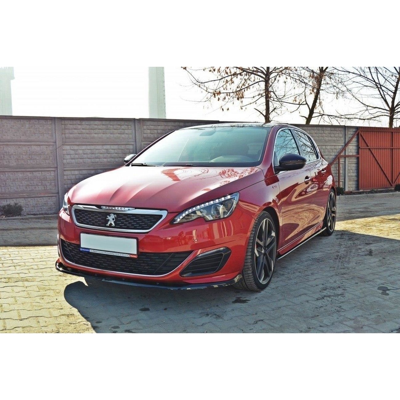 Front Ansatz für v.2 PEUGEOT 308 II GTI schwarz Hochglanz - MAXTON DESIGN kaufen | MM-Concepts ...