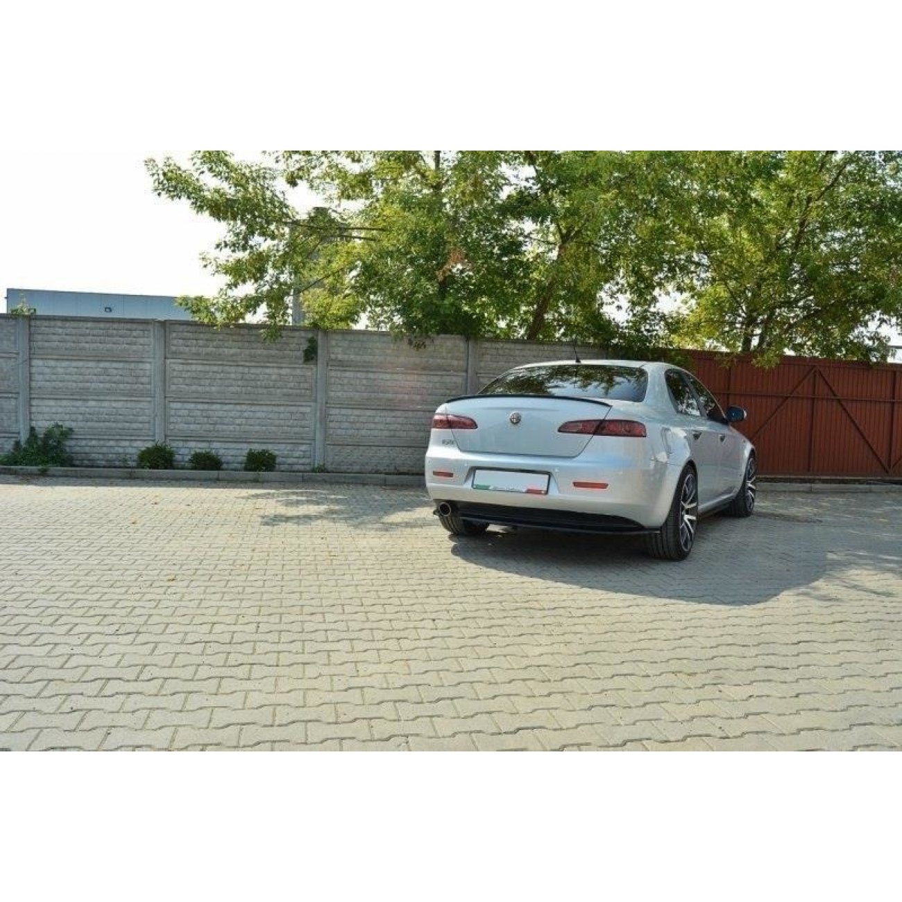 Spoiler CAP für ALFA ROMEO 159 schwarz Hochglanz - MAXTON DESIGN kaufen ...