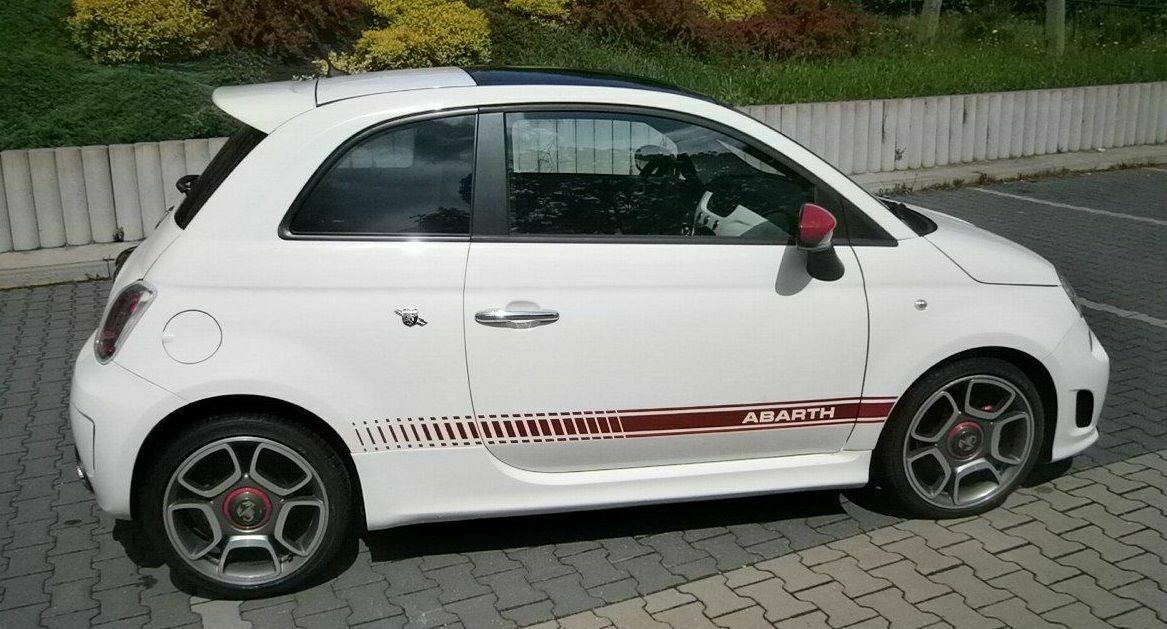Dachspoiler fur Fiat 500 Spoiler Dachspoiler Heck Neu Abarth ABH LINE